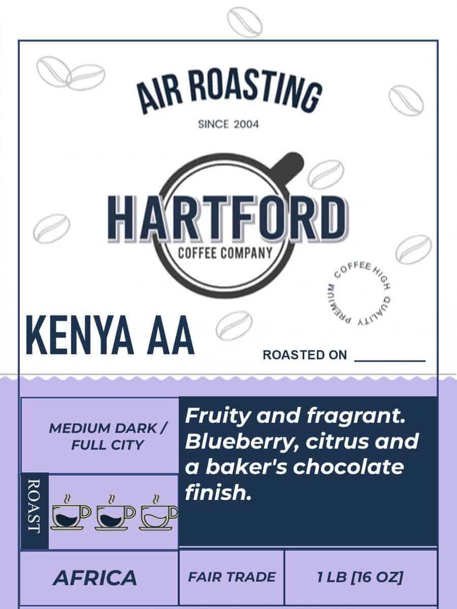 Kenya AA Single Origin Coffee | Bold, Fruity & High-Altitude - Hartford ...